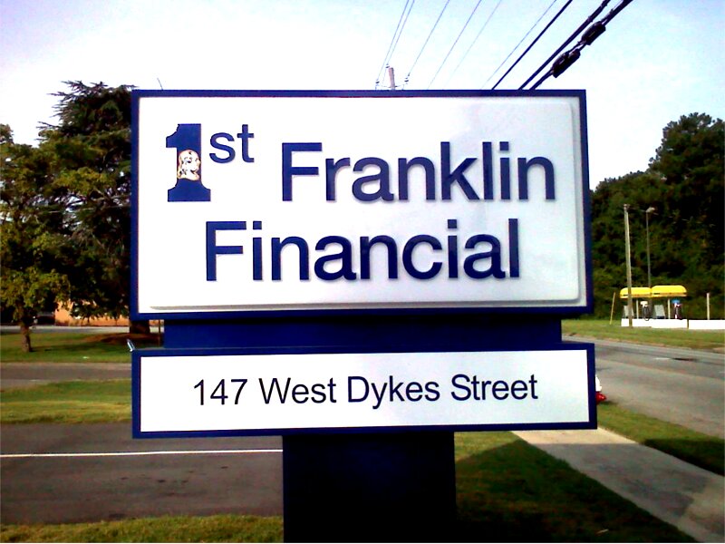 Kredi komisyoncuları 1st Franklin Financial, Georgia Eyaleti, foto
