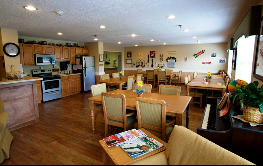 Huzurevi, bakımevi Autumn Ridge Rehabilitation Centre, İndiana Eyaleti, foto