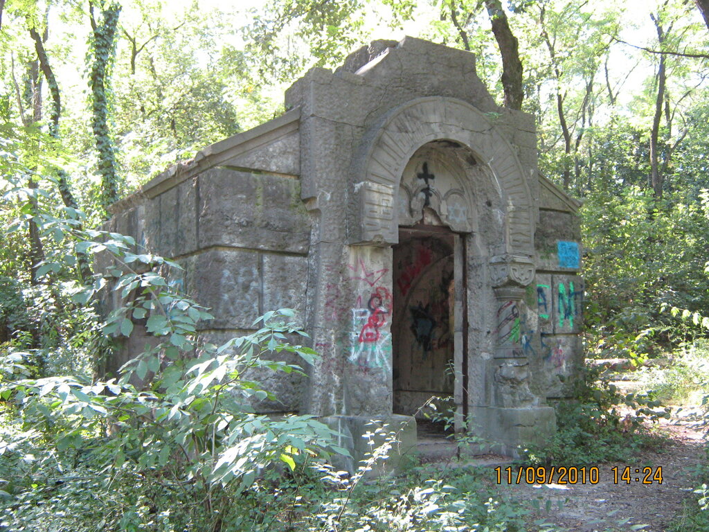 Mezarlıklar Kyrylivsky Cemetery, Kiev, foto