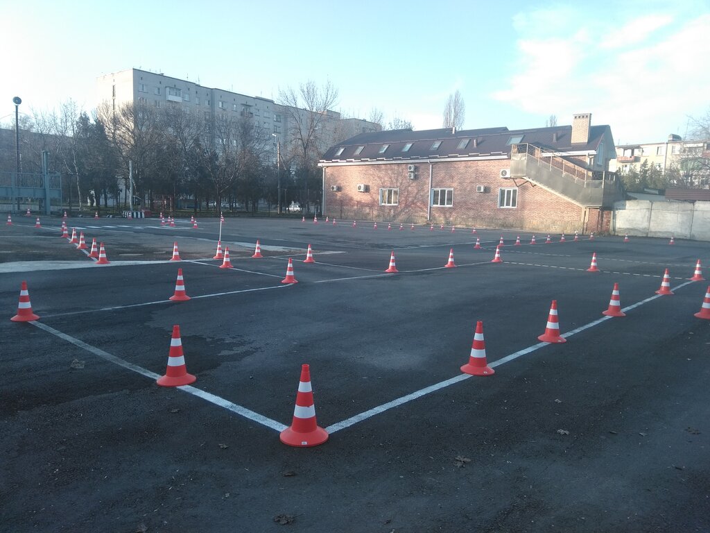 Ehliyet sınav alanı Площадка для вождения, Georgievsk, foto