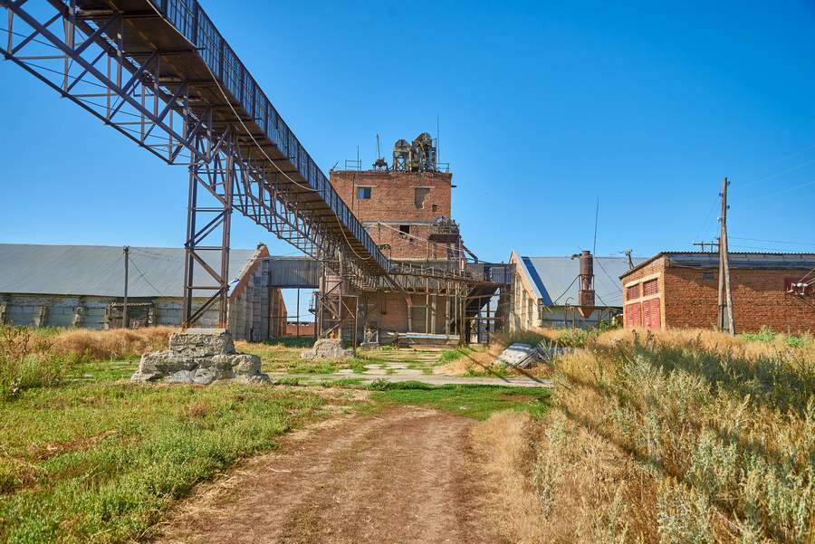 Silo Zerno Dushovnicka, Saratovskaya oblastı, foto