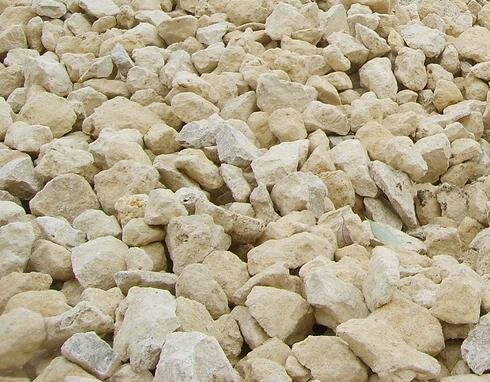 Endüstriyel mineraller Pogorelovsky karier, Riazan, foto