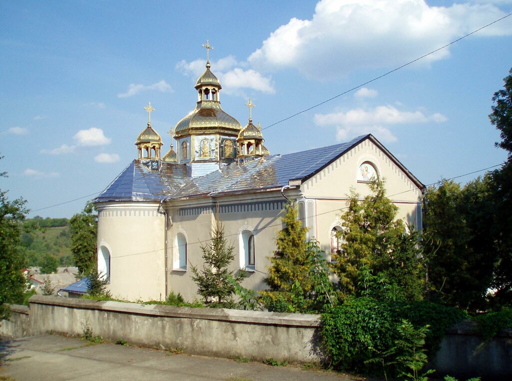 Ortodoks kiliseleri Saint Onuphrius church, Ternopol Bölgesi, foto