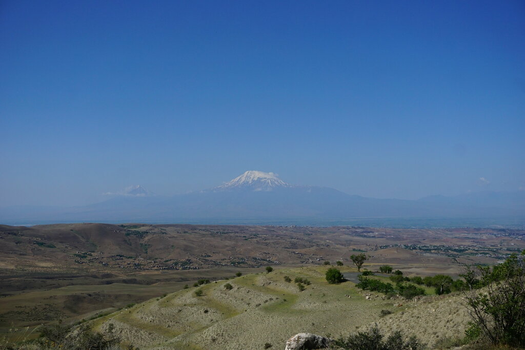 Dağ zirvesi Khachisar, Kotayk, foto