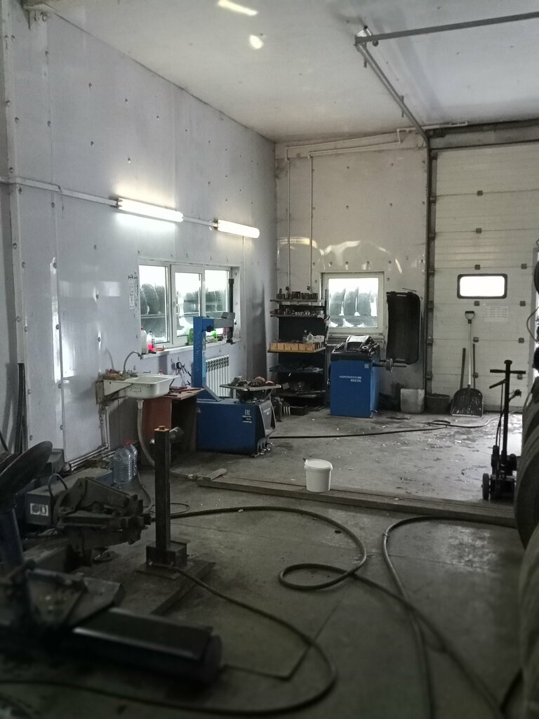 Oto lastik tamiri Шиномонтаж, Nijegorodskaya oblastı, foto