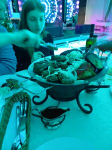 Lazurny bereg (Zarechnaya ulitsa No:14, derevnya Sukhovo), restoran