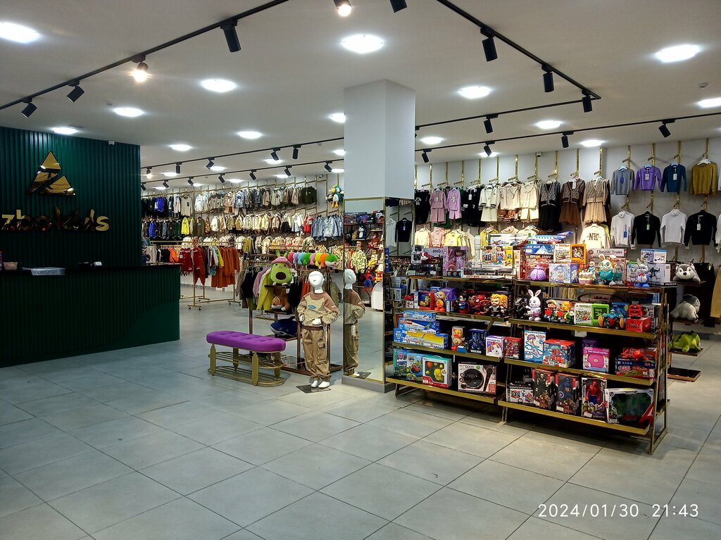 Çocuk giyim mağazaları Azbo Kids, Taşkent, foto