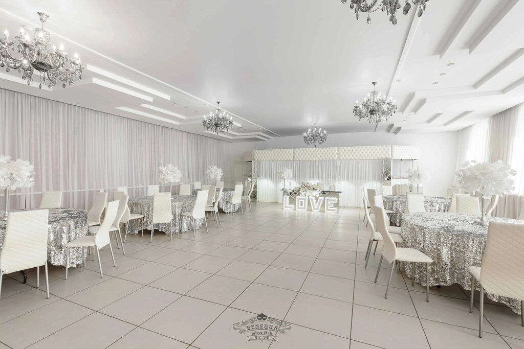Düğün, toplantı salonu Venecia Silver Hall, Perm, foto