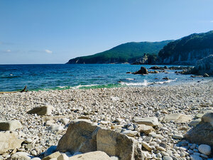 Пляж (Primorye Territory, Khasanskiy District), plaj  Primoriye'den