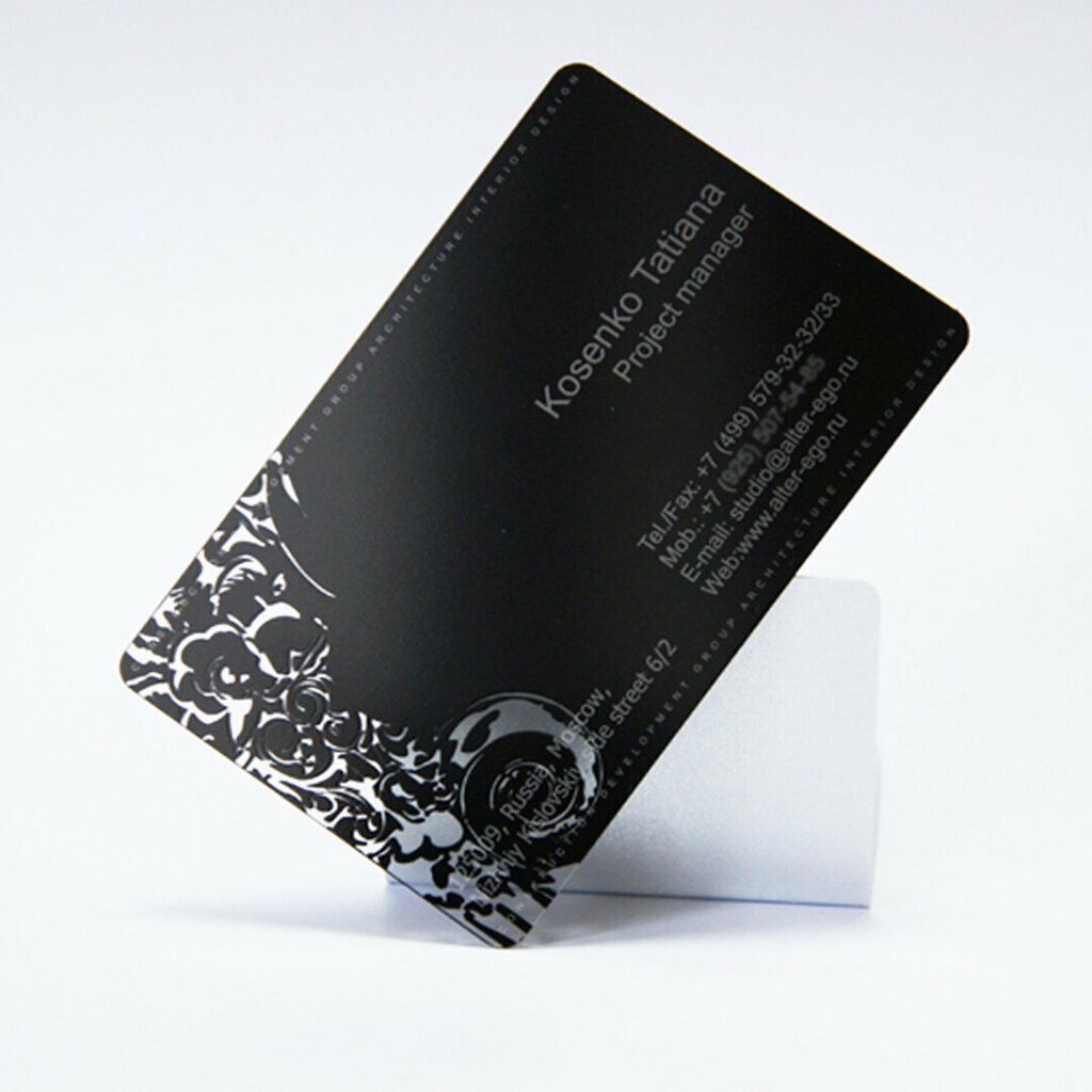 Plastik kart hizmetleri AS Print Card Ltd, Moskova, foto