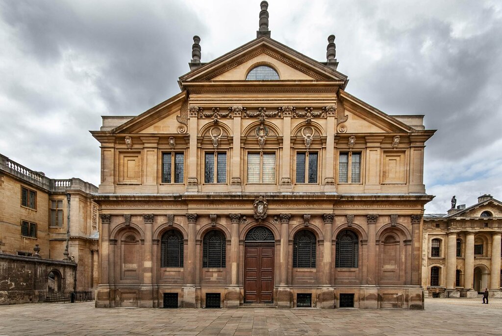 Tiyatrolar Sheldonian Tiyatrosu, Oxford, foto