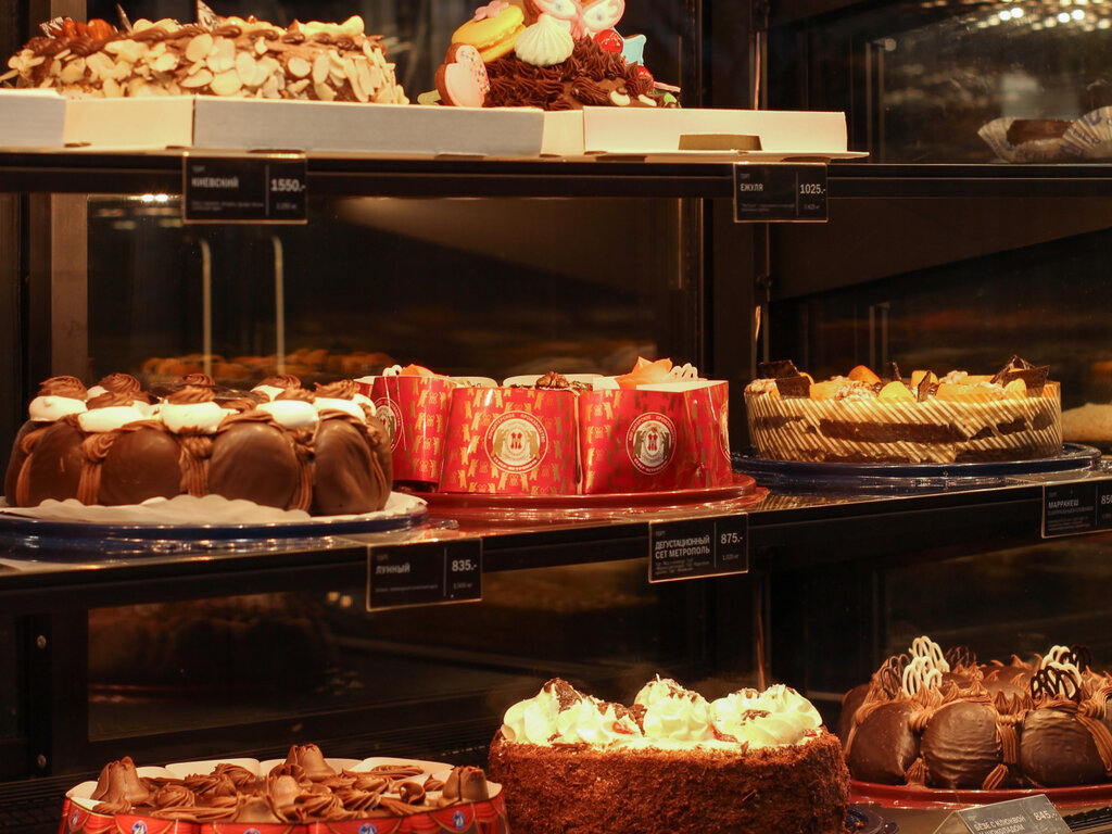 Pasta, şekerleme ve tatlı Sever-Metropol, Saint‑Petersburg, foto