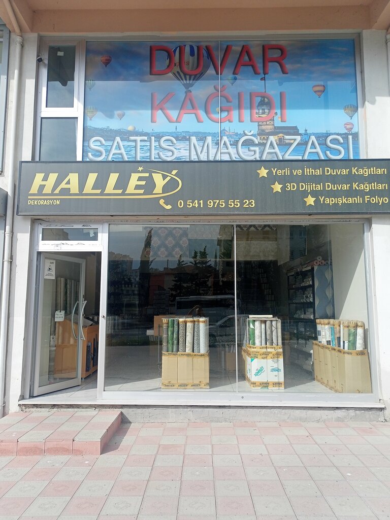 Duvar kağıdı mağazaları Halley Dekorasyon, Kapaklı, foto