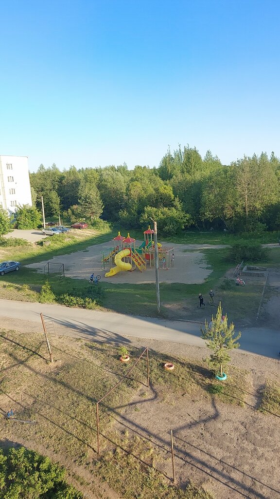 Oyun alanı Playground, Novgorodskaya oblastı, foto