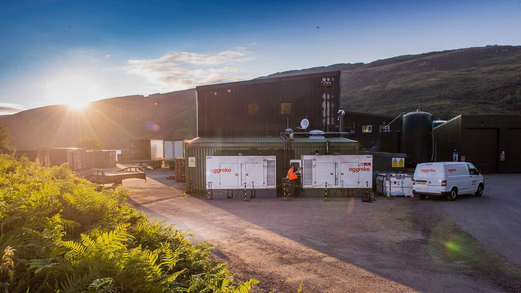 Enerji ekipmanı firmaları Aggreko, Dubai, foto