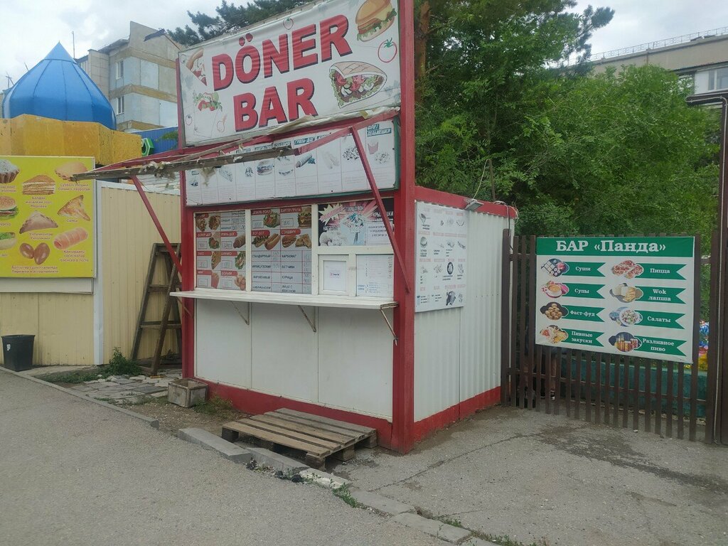 Fast food Döner Bar, Kostanay, foto