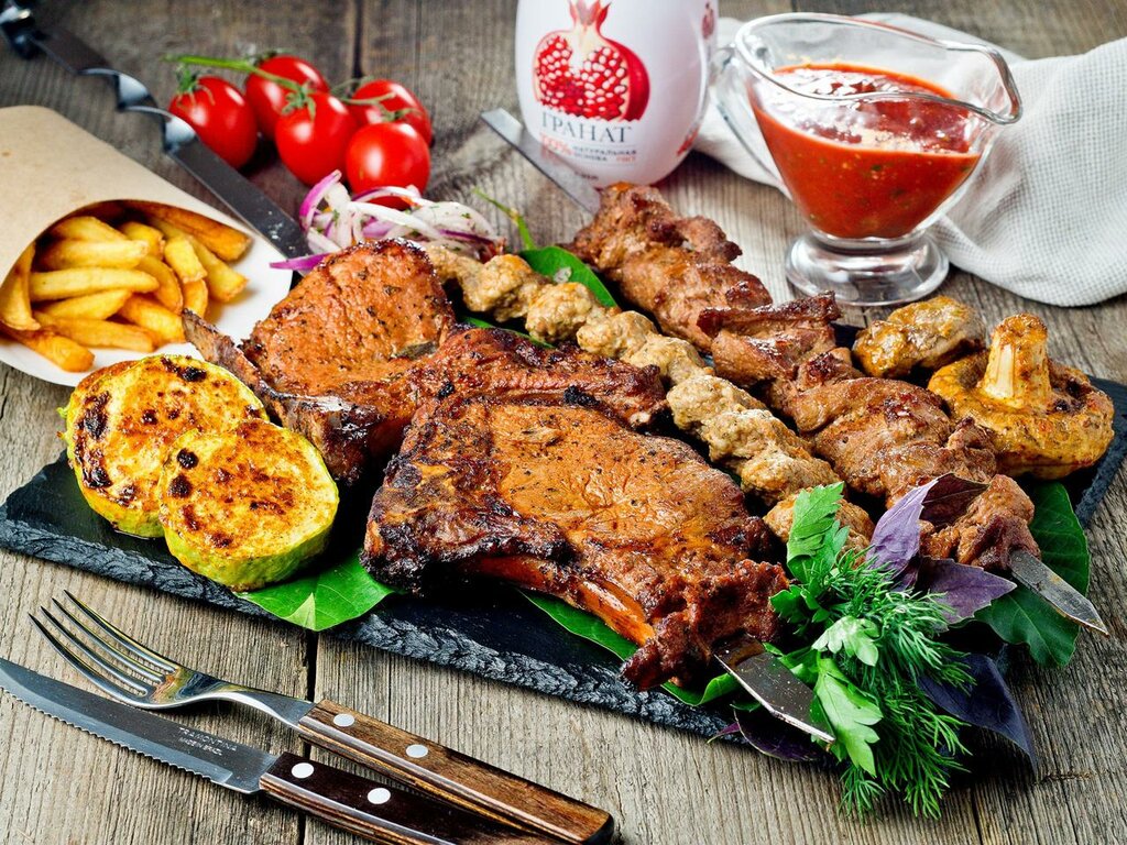 Kafe Mangal-on-the-Volga, Saratov, foto