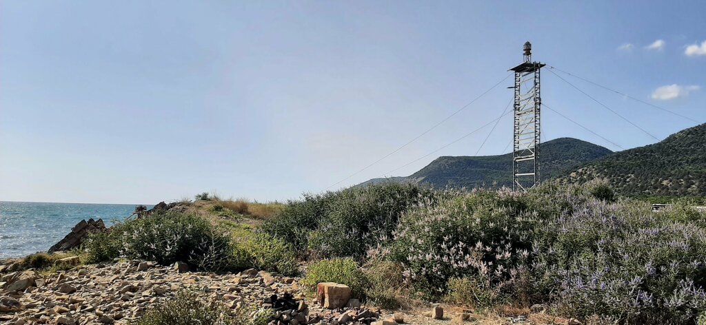 Turistik yerler Lighthouse, Krasnodarski krayı, foto