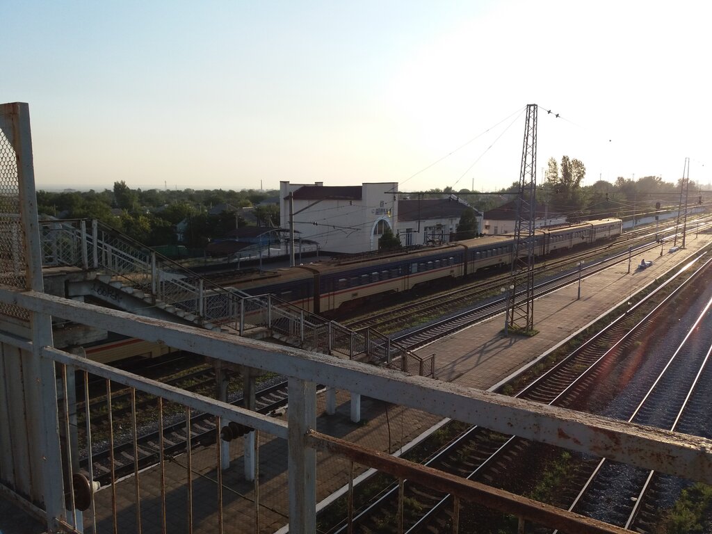 Tren istasyonu станция Диёвка, Dnepropetrovsk, foto