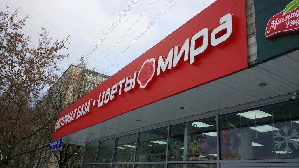 Çiçekçiler Ovoshchi Frukty Tsvety, Moskova, foto
