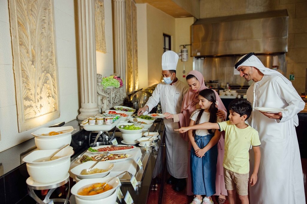 Restoran The Atrium, Dubai, foto