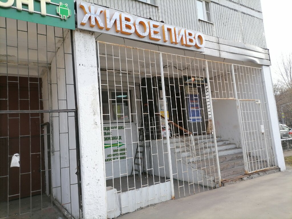 Bira dükkanı Pivnoy magazin Birkhaus13, Moskova, foto