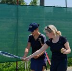 Olympic (9-ya Tikhaya ulitsa No:37, Krasnodar, dachnoye nekommercheskoye tovarishchestvo Magistral), tenis kortu  Krasnodar'dan