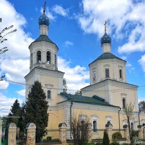 Uspeniya Presvyatoy Bogoroditsy V Novosyolkakh Church (Moscow Region, Chekhov City District, selo Novosyolki), ortodoks kiliseleri  Moskova ve Moskovskaya oblastından