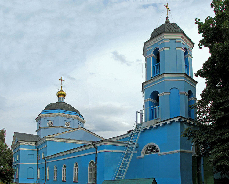 Ortodoks kiliseleri Church of Archangel Mikhail, Harkivska oblastı, foto