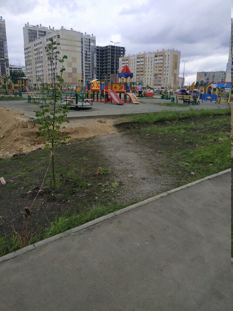 Oyun alanı Playground, Çeliabinsk, foto