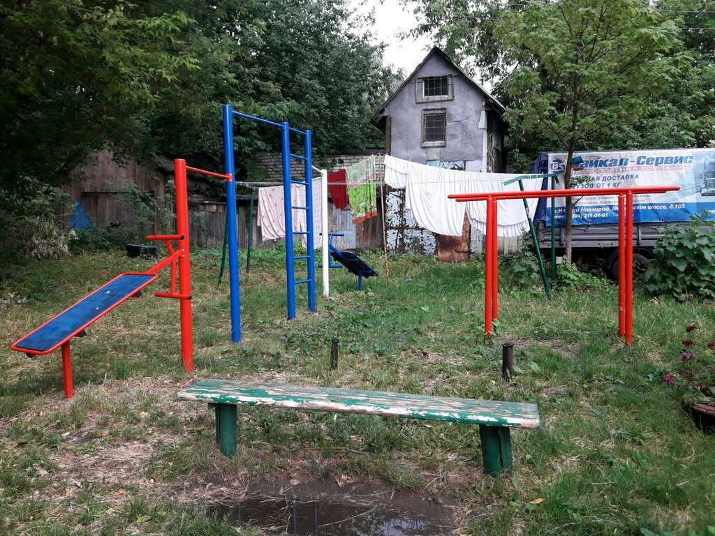 Oyun alanı Playground, Nijni Novgorod, foto
