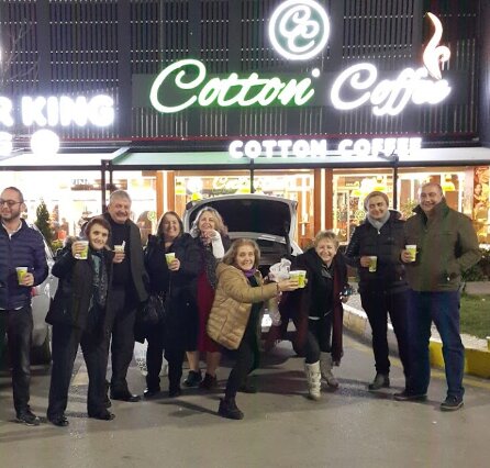 Kahve dükkanları Cotton Coffee, Körfez, foto