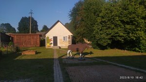 Polistovsky Reserve guest house (Stroitelnaya ulitsa No:1Б, derevnya Tsevlo), otel  Pskovskaya oblastından