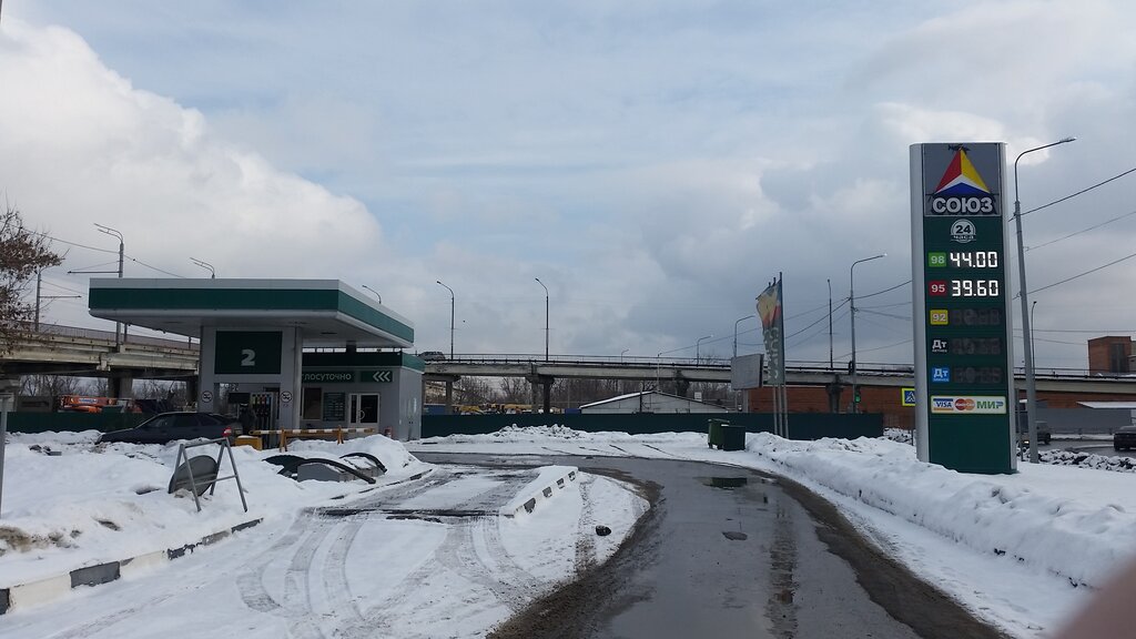 Benzin istasyonu Союз, Penza, foto