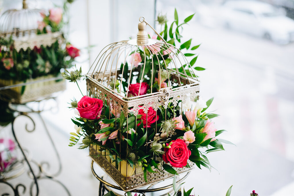 Çiçekçiler Moscvettorg, Moskova, foto