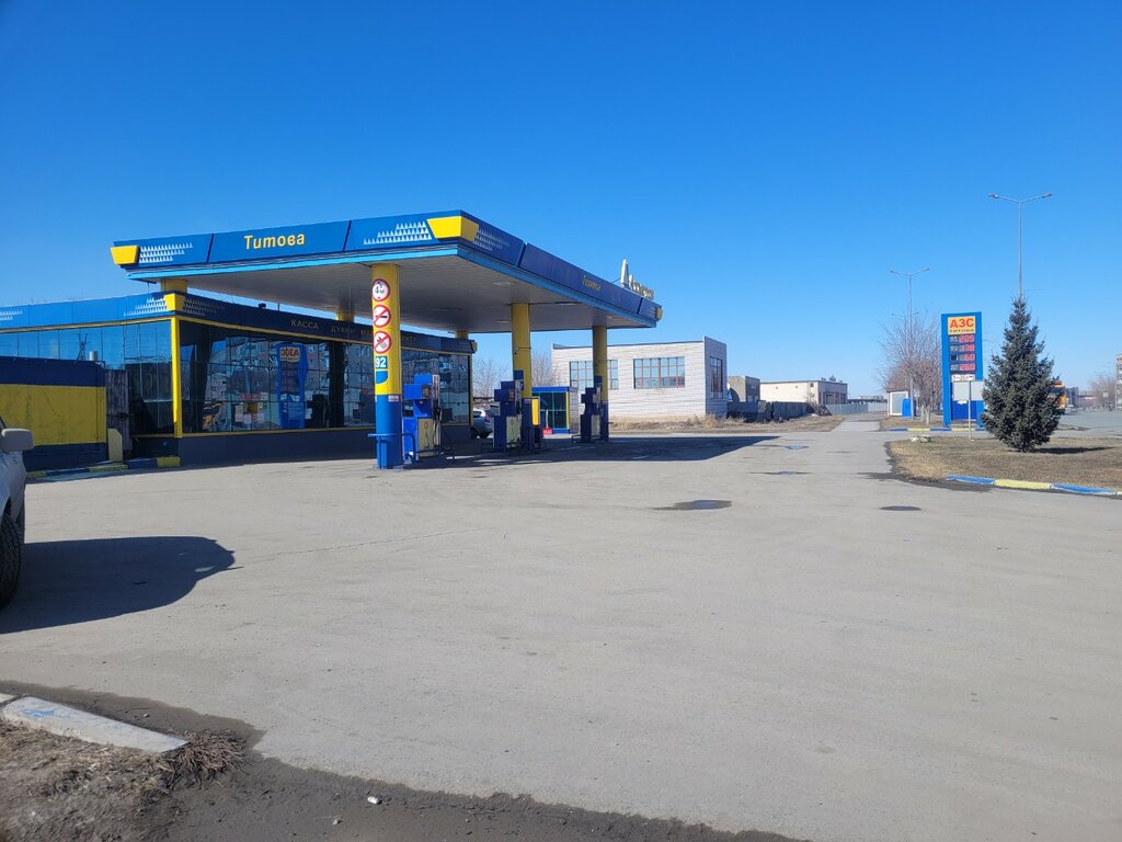 Benzin istasyonu Ahmetov, Semey, foto