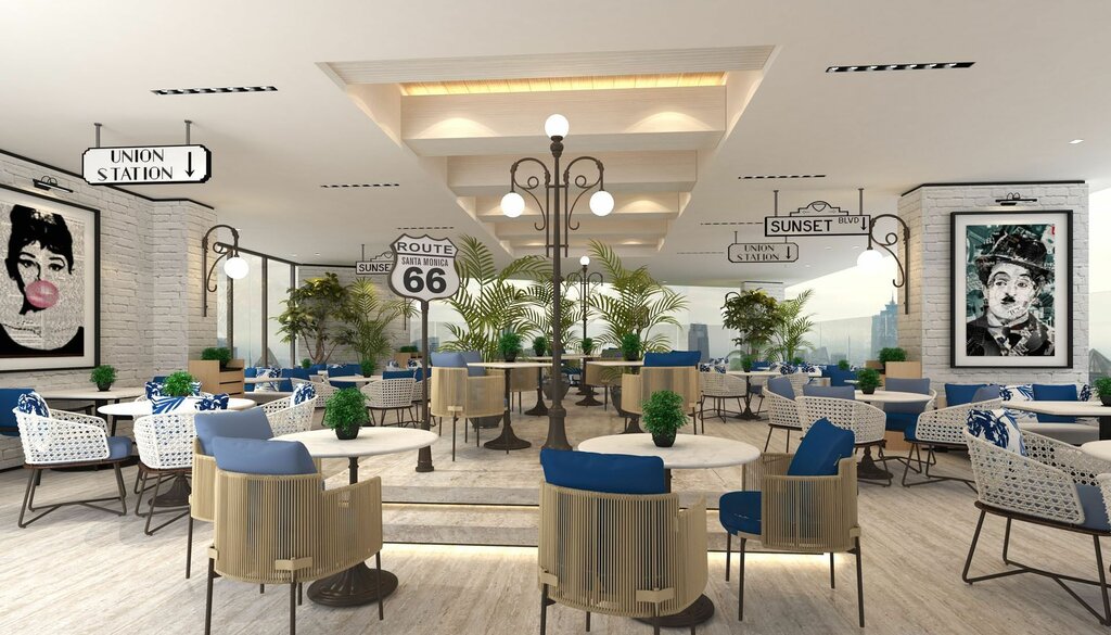Kafe L-Cafe, Dubai, foto