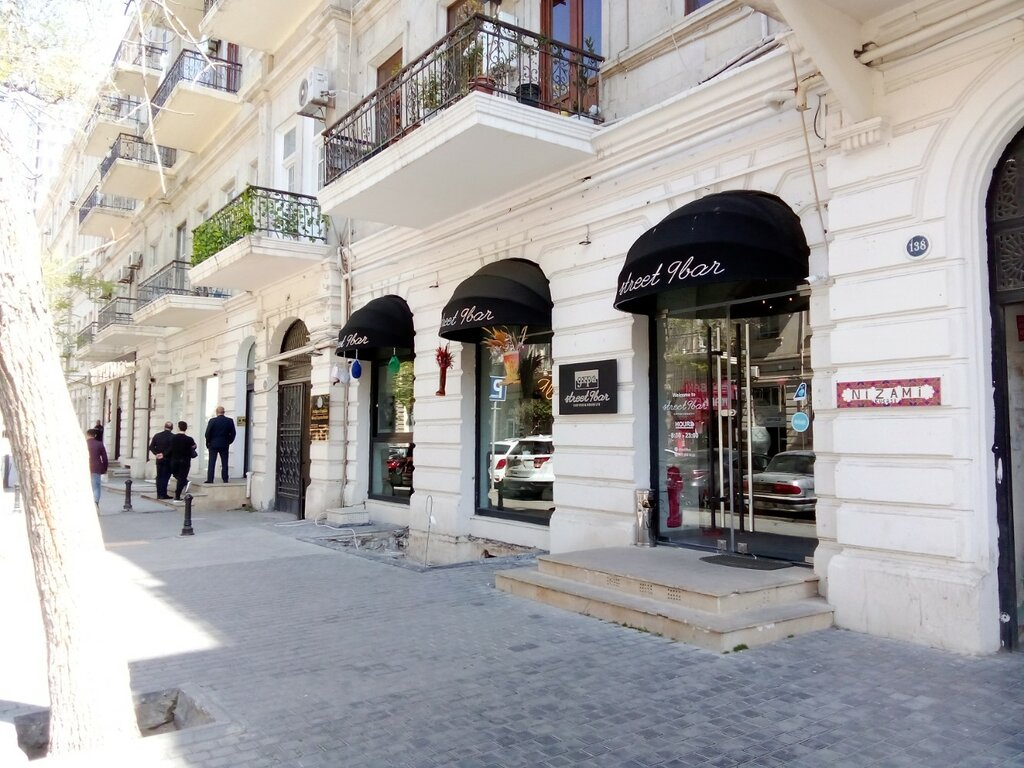 Kahve dükkanları Street 9 bar, Bakü, foto