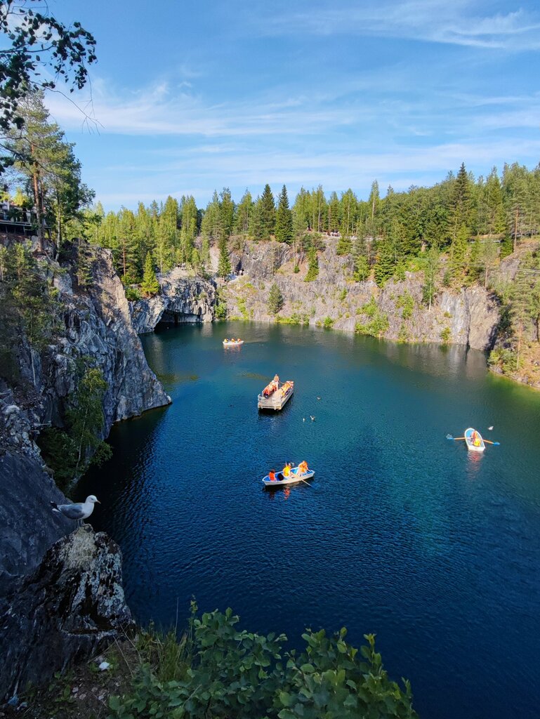Seyir terası Обзорная площадка для экстремалов, Karelya, foto