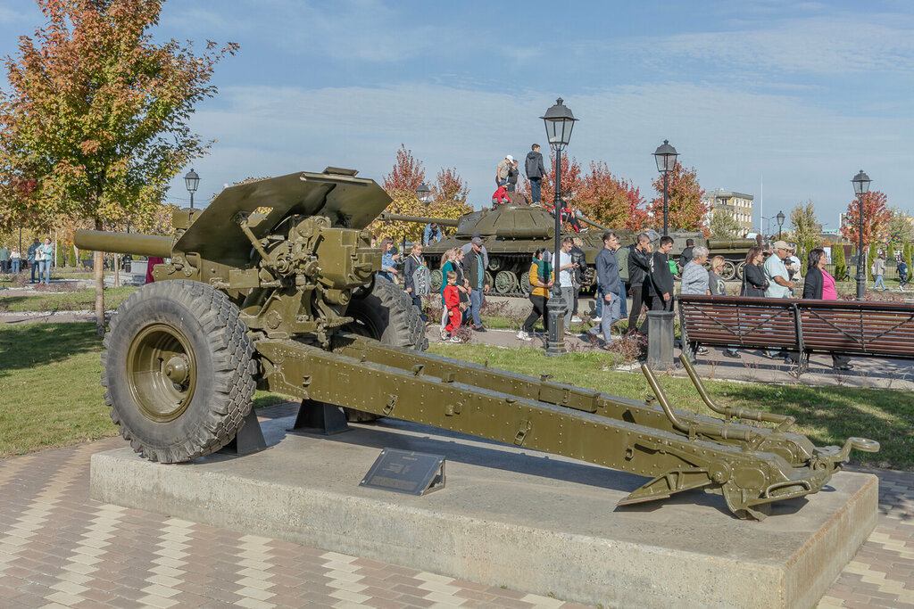 Teknoloji anıtı 122 мм Гаубица М-30, Krasnodar, foto