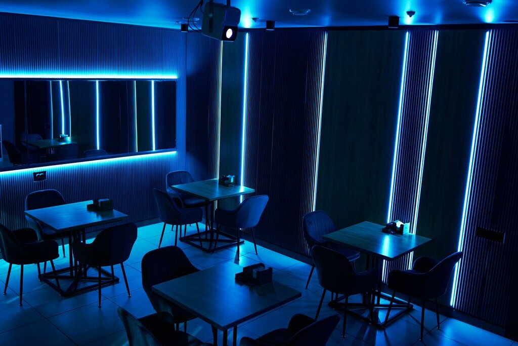 Nargile kafeler Night City, Blagoveshchensk, foto