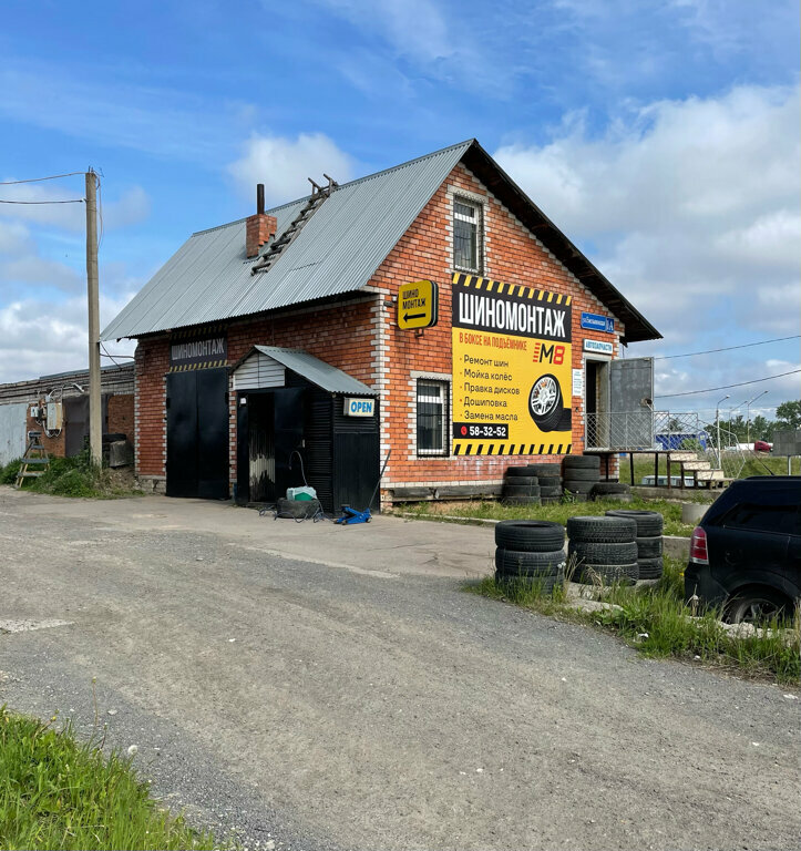 Oto lastik tamiri M8, Vologodskaya oblastı, foto