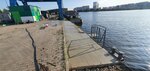 Pechatniki Cargo Pier (Moscow, Yugo-Vostochniy Administrative Okrug, Pechatniki District), i̇skele  Moskova'dan