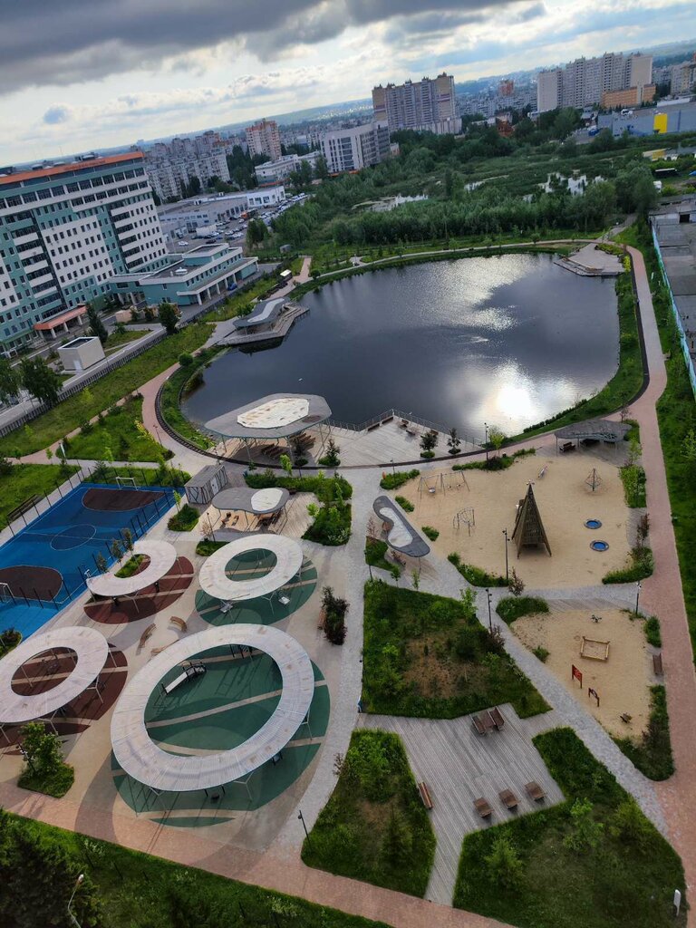 Kültür ve eğlence parkları парк Малое Чайковое озеро, Kazan, foto