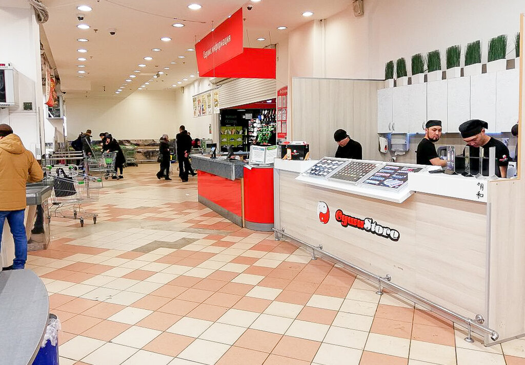 Suşi restoranı SushiStore, Moskova, foto