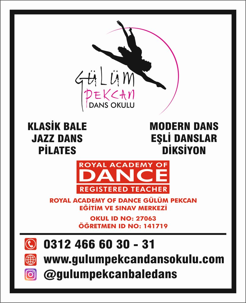 Dans okulları Okyanus ve Gülüm Pekcan Dans Stüdyosu, Ankara, foto