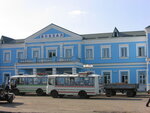 Nezhin zheleznodorozhny vokzal (Vokzalna vulytsia No:8, Nizhyn), tren garları  Nezhin'den
