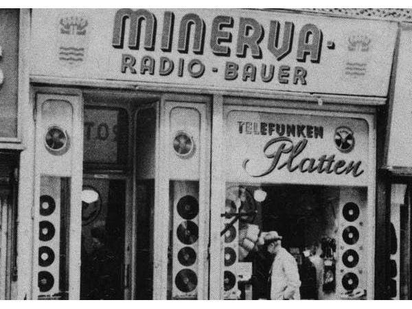 Elektronik eşya mağazaları Jamy & Singer Ohg - Radio Bauer, Viyana, foto