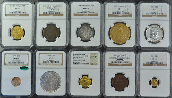Nümismatik dükkanları Nevada Coin & Jewelry, Nevada Eyaleti, foto