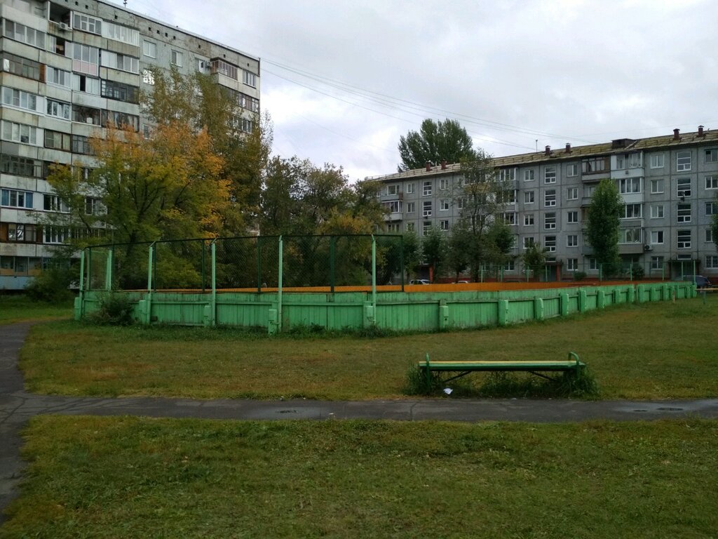 Spor alanı Хоккейная коробка, Omsk, foto